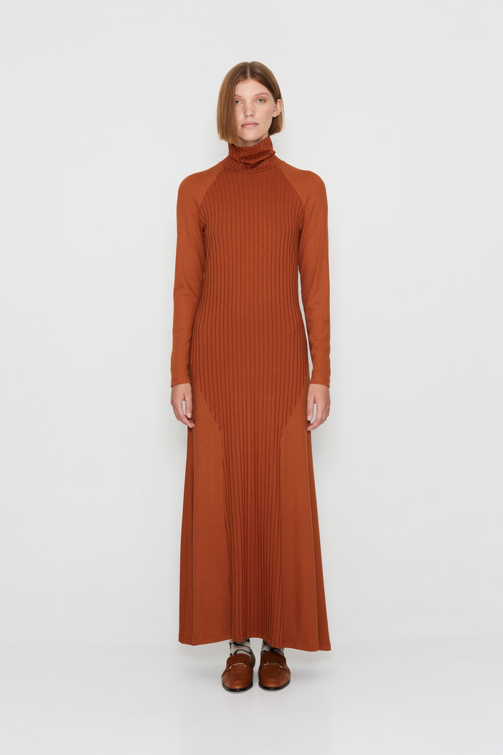 Flow of Row Dress | Effortless Elegance in Ribbed Cotton